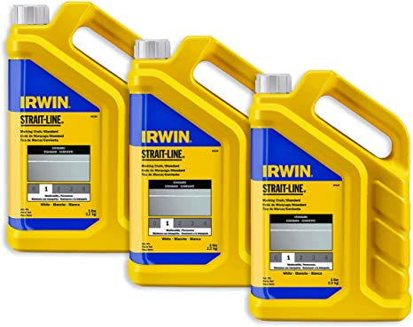 Irwin Strait-Line Standard Marking Chalks, 5 lbs White - Roxboro, NC ...